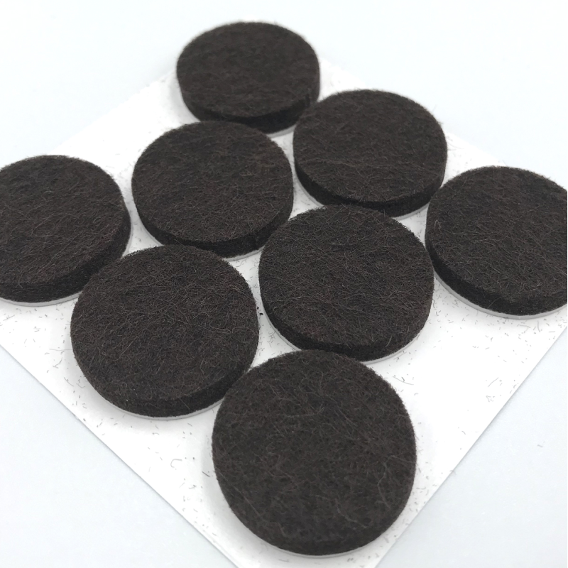 Circular Self Adhesive Felt Pads 25mm